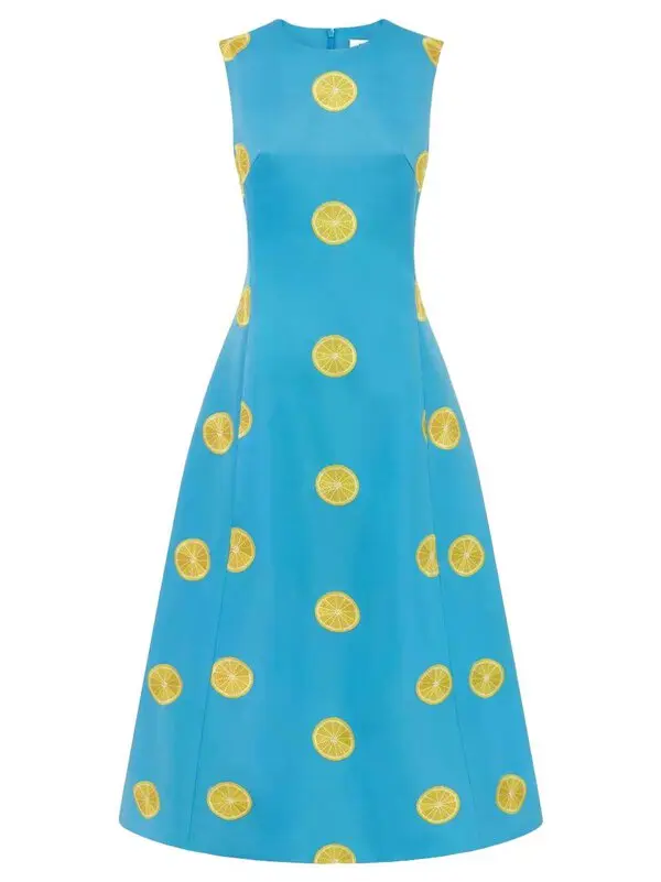 LEO LIN Cleo A-line Dress - Blue