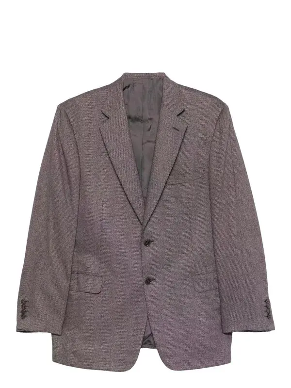 Brioni Single-breasted Blazer - Purple