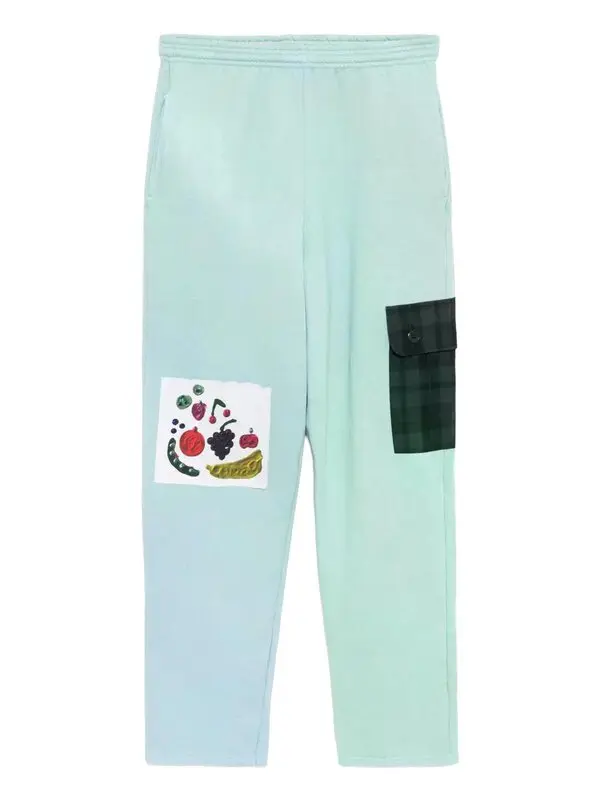 WESTFALL Graphic-print Tapered Trousers - Green