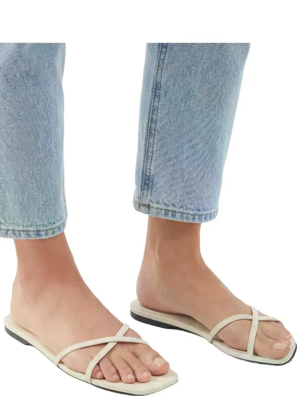 TOTEME Leather Sandals - Neutrals