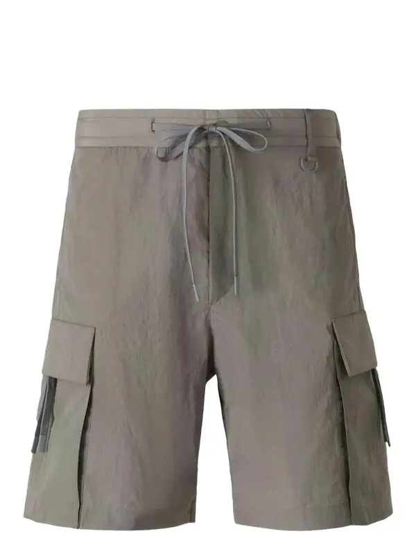 Herno Water-repellent Cargo Shorts - Grey