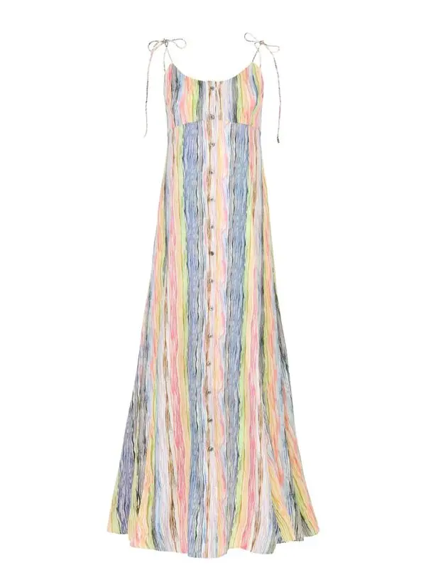 Rosie Assoulin High Garden Maxi Dress - Blue