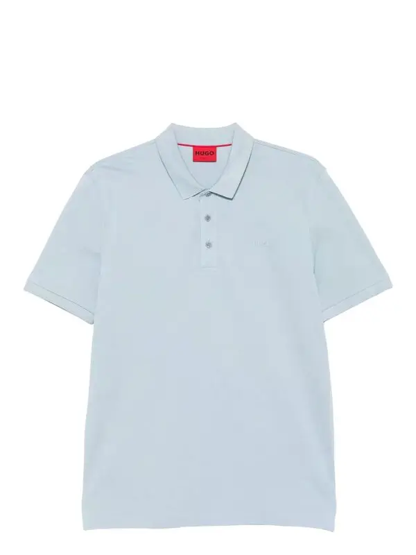 Hugo Cotton Polo Shirt - Blue