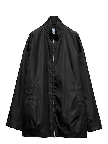 Prada Loose-fit Re-nylon Blouson Jacket - Black