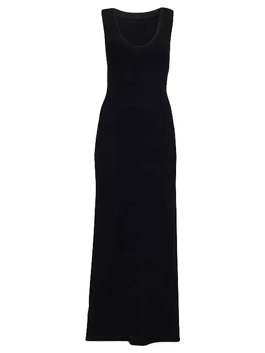 Sir The Label Chiara Scoop-neck Maxi Dress - Black