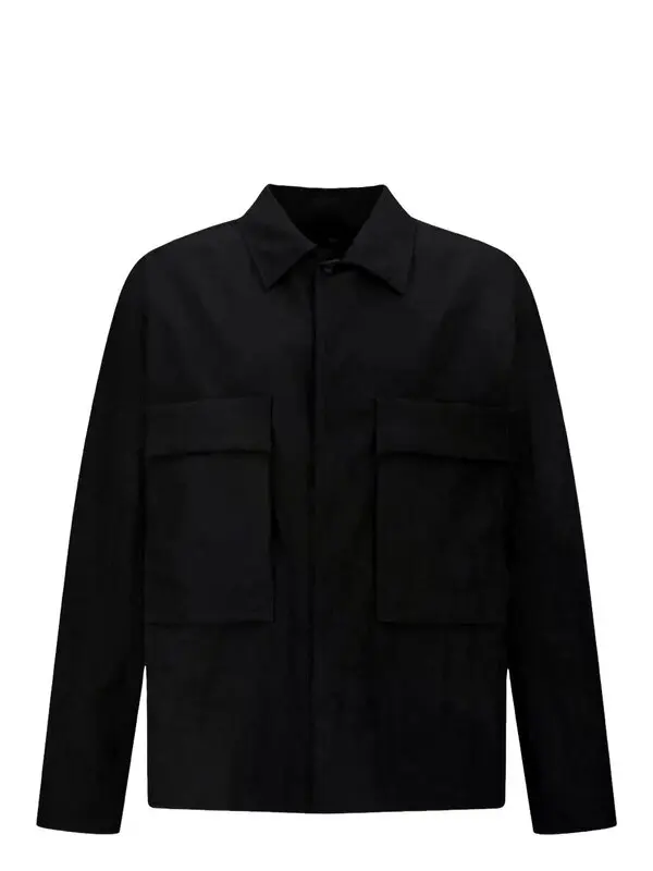 Herno Water-repellent Shirt Jacket - Black