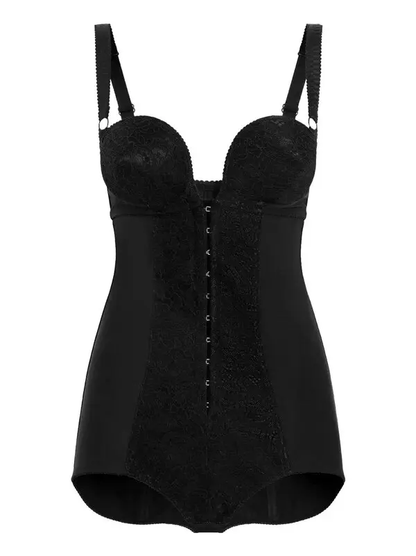 Dolce & Gabbana Bustier-style Bodysuit - Black