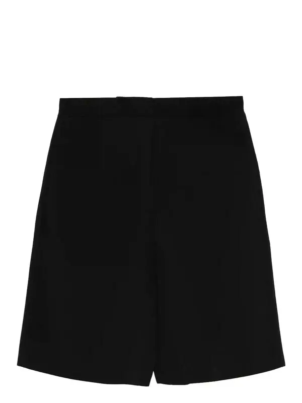 TOTEME Knee-length Tailored Shorts - Black