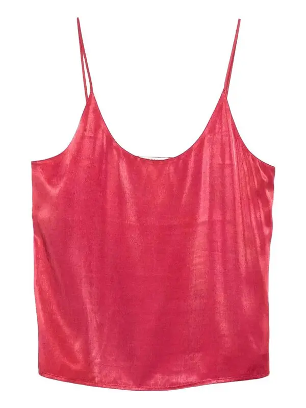 Scotch & Soda Satin-finish Top - Red