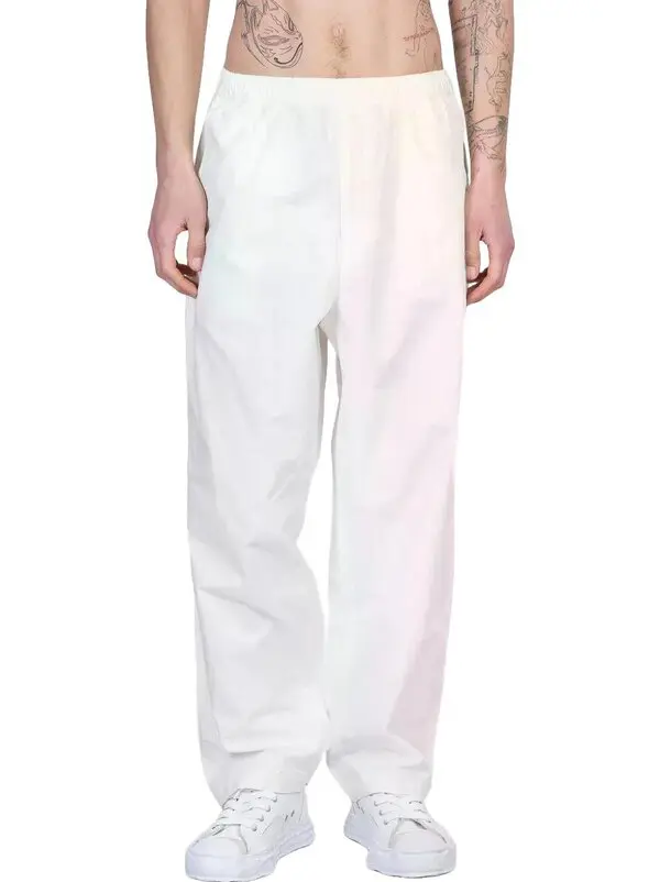 Mihara Yasuhiro Cotton Wide-leg Trousers - White