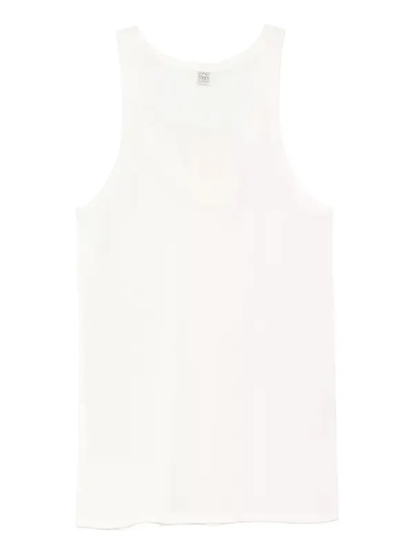 TOTEME Knitted Tank Top - White