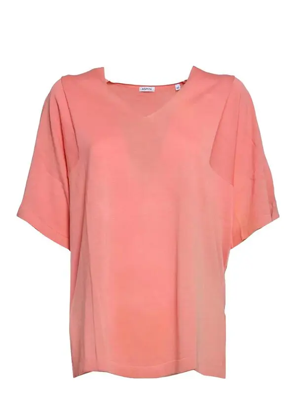 Aspesi Knitted T-shirt - Pink