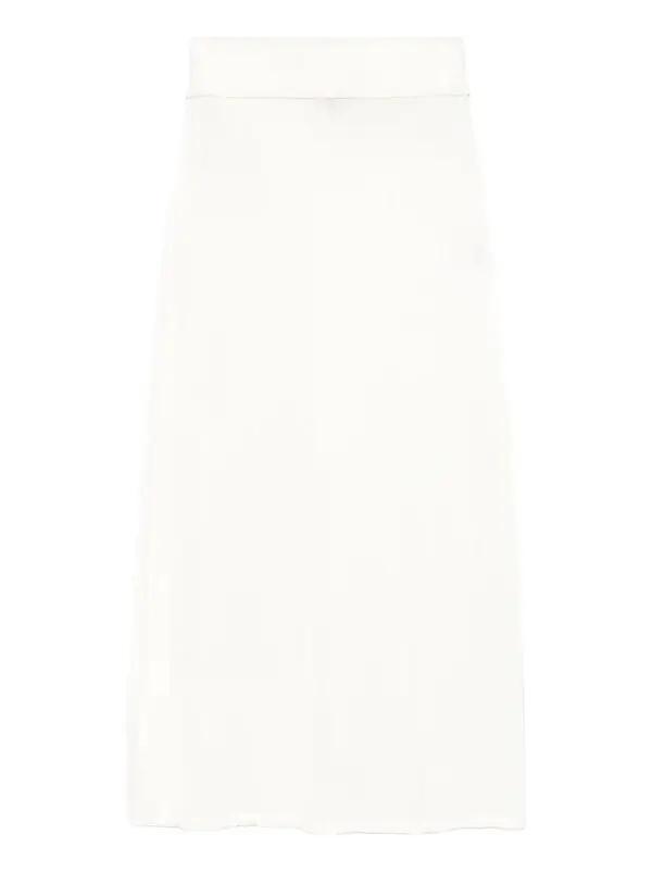 TOTÊME Knitted Skirt - White