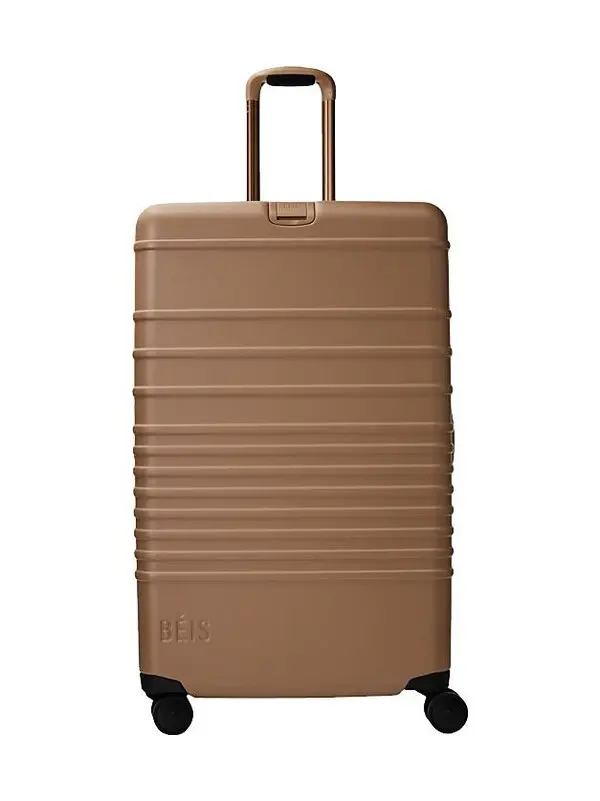 BEIS The Large Check-in Roller Suitcase - Camel
