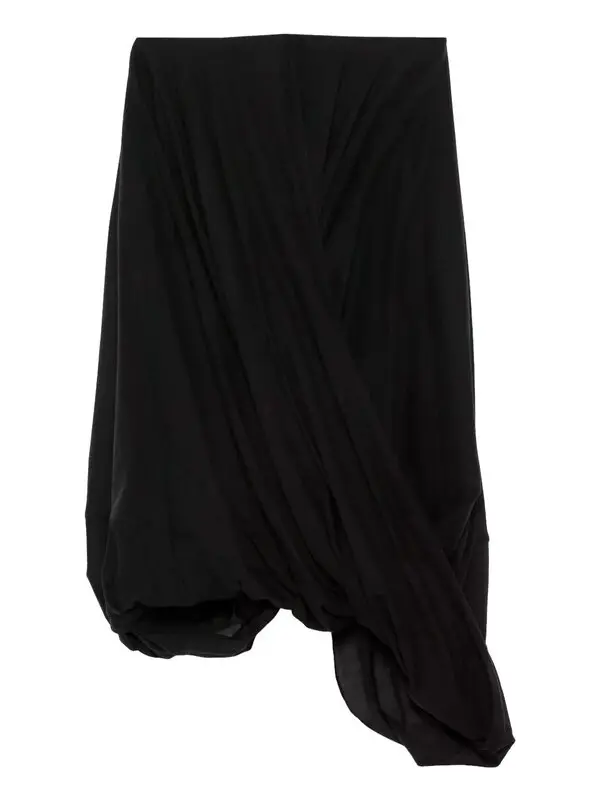 TOTEME Draped Cocoon Skirt - 001