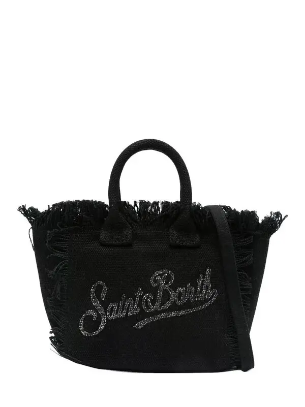 MC2 SAINT BARTH Cotton Mini Bag - Black