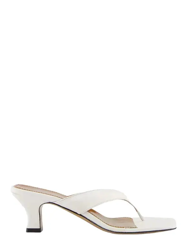 Paris Texas 55mm Portofino Sandals - White