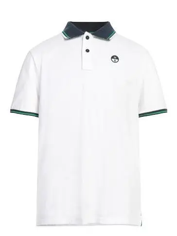 NORTH SAILS Polo Shirt Size Cotton - White