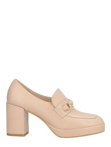 BRACCIALINI Loafers With Horsebit Detail - Blush