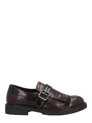 OVYE Loafers With Monk Strap - Red