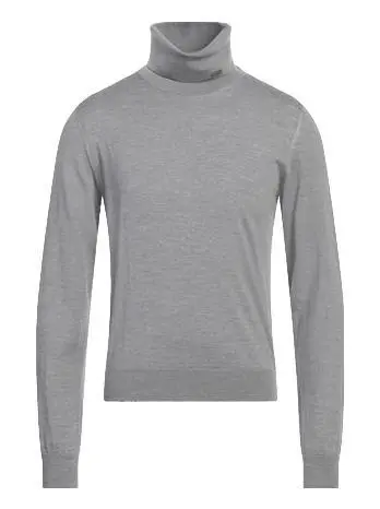 Herno Turtleneck Virgin Wool Top - Grey
