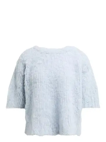ROBERTO COLLINA Sweater In Baby Alpaca Wool Blend - Blue