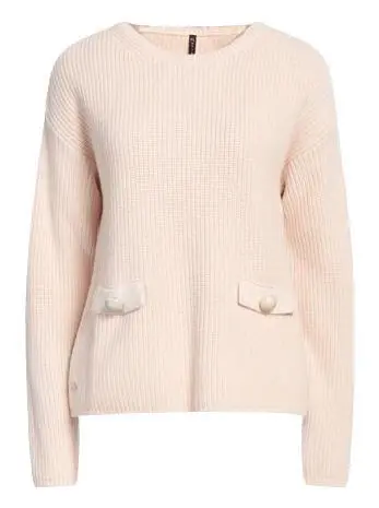 MANILA GRACE Medium Knit Sweater - White