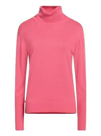 MANILA GRACE Turtleneck Viscose Top - Pink