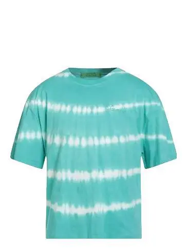 GARMENT WORKSHOP T-shirt Turquoise Size Cotton - Blue