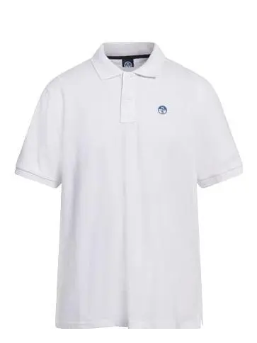 NORTH SAILS Polo Shirt Size Cotton - White