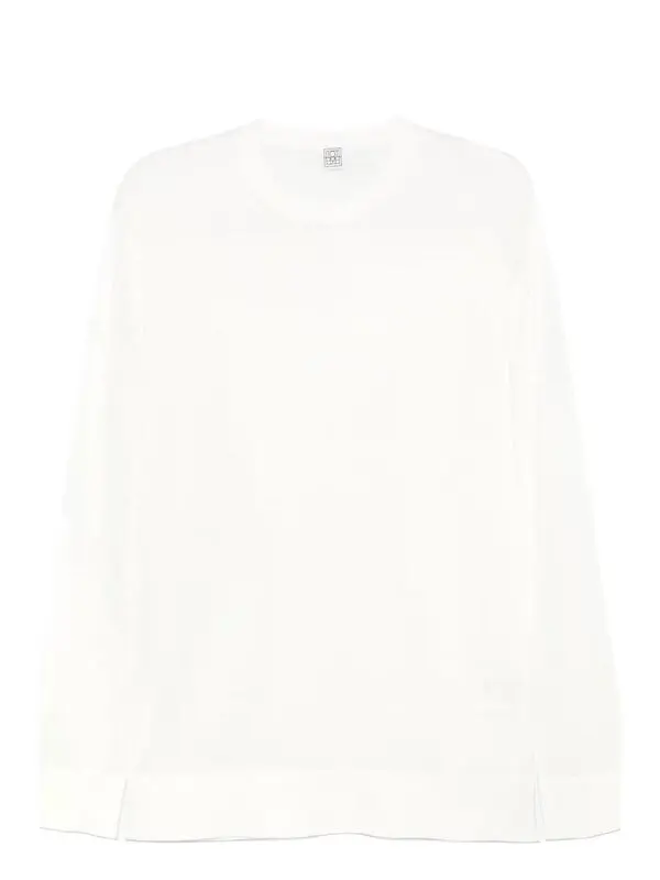 TOTEME Long-sleeved T-shirt - White