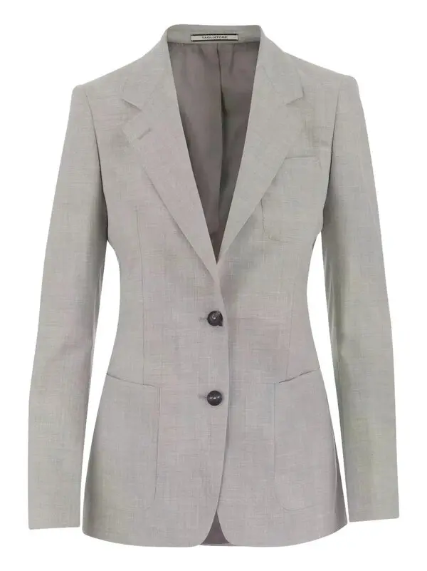 Tagliatore Single-breasted Blazer - Grey