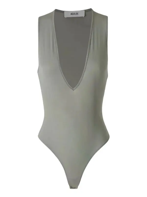 AGOLDE Sleeveless Bodysuit - Grey