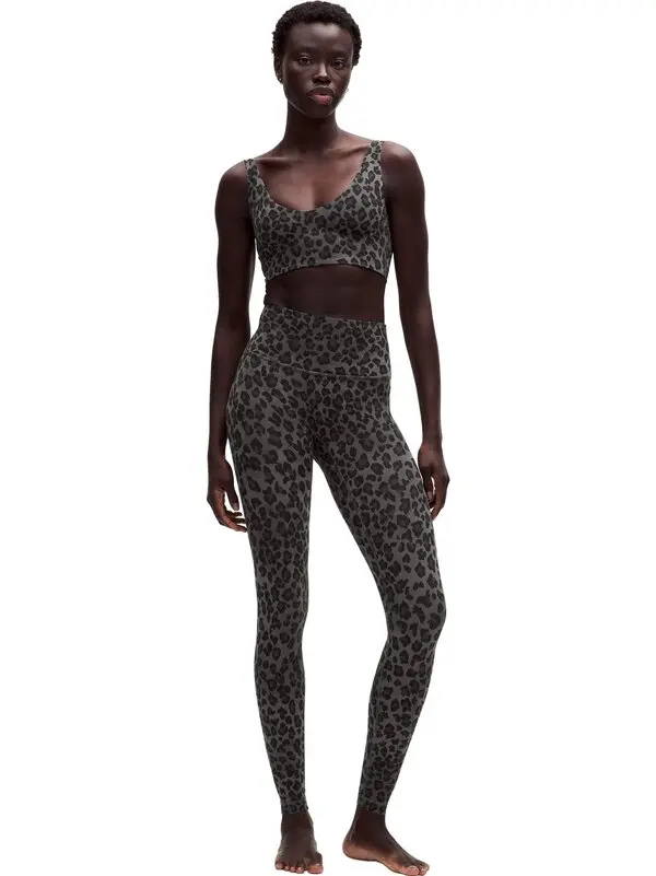 Lululemon Align High-rise 28" Pant - True Leopard Black Multi