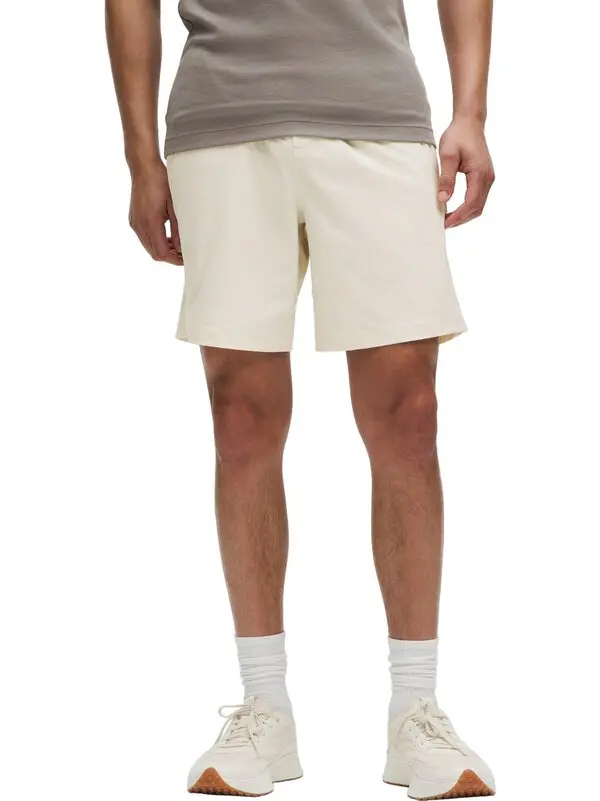 Lululemon Stretch Ripstop Short 8 - Light Ivory