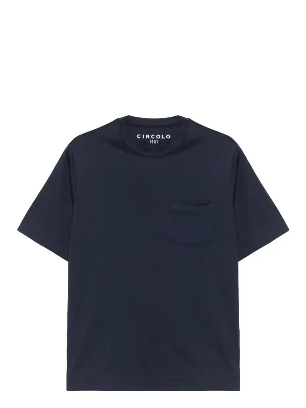 CIRCOLO 1901 Cotton T Shirt - Blue
