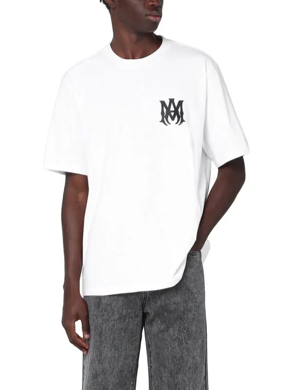 Amiri Cotton T-shirt With Logo - White