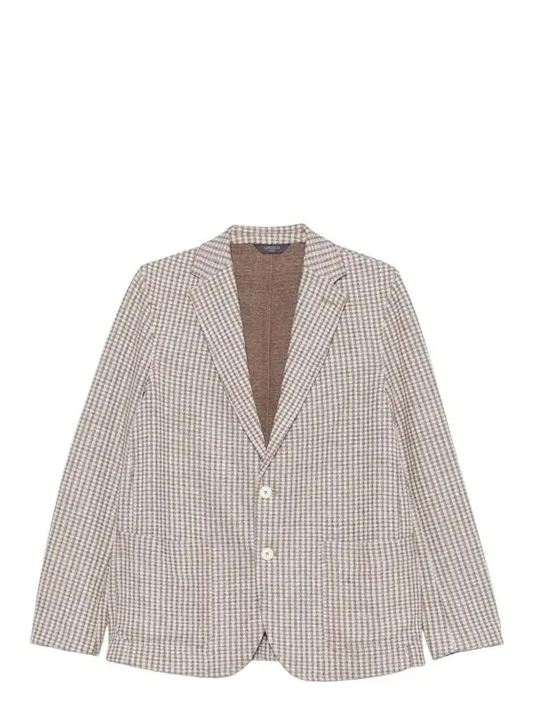 CIRCOLO 1901 Cotton And Linen-blend Jacket - Beige