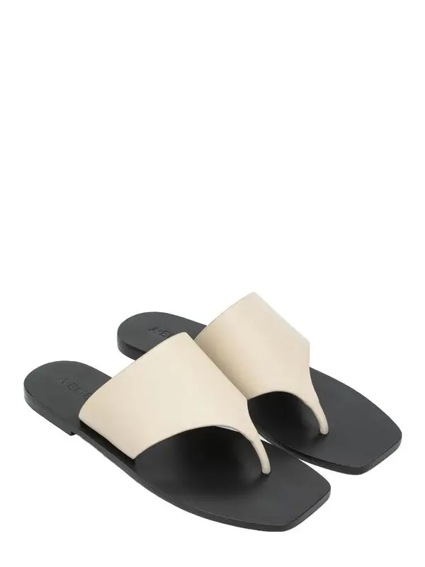 A.emery The Paton Leather Sandals - White