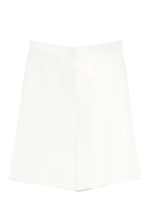 TOTEME Fine-knit Shorts - White