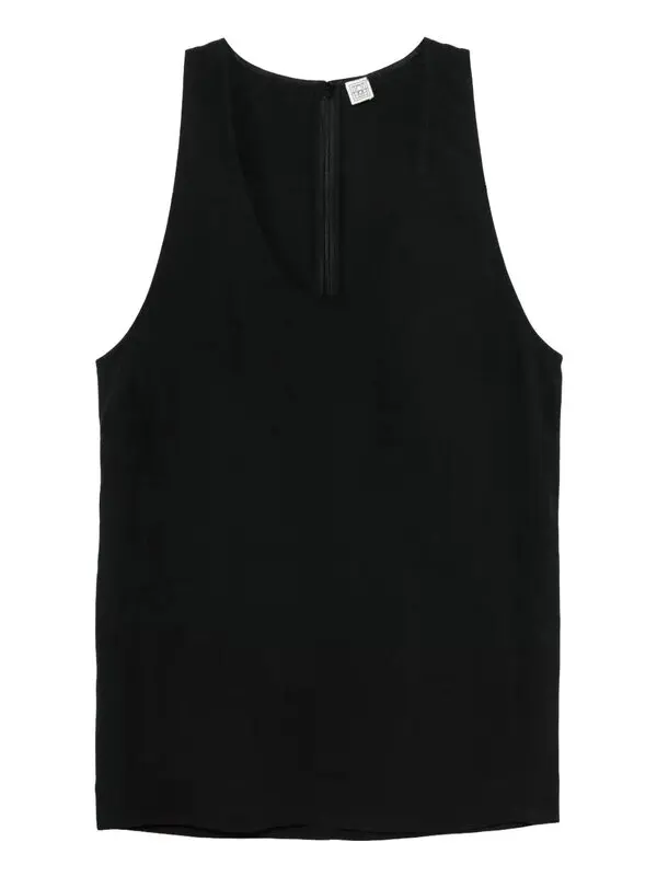 TOTEME Jersey Tank Top - Black