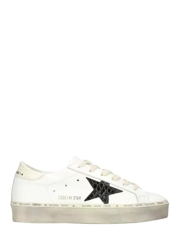 Golden Goose Hi Star Sneakers - White