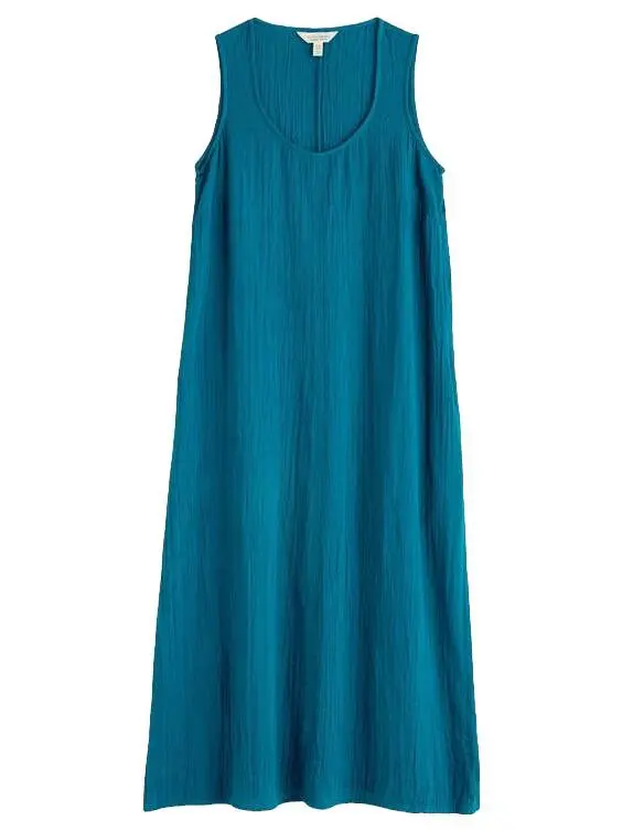SEASALT CORNWALL Hellebore Sleeveless Midi Dress - Dark Drift