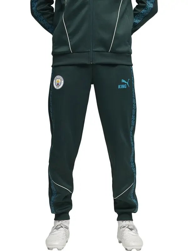 PUMA Manchester City King Anthem Soccer Pants - Green