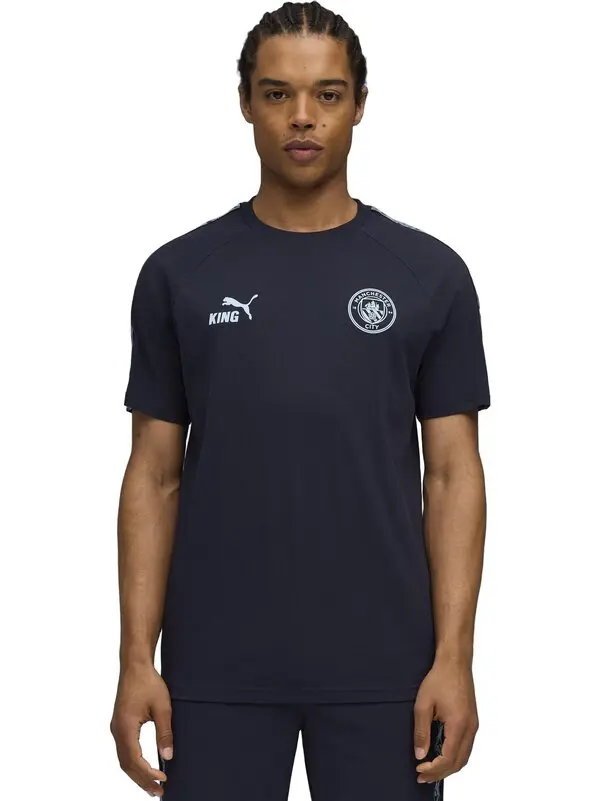 PUMA Manchester City King Soccer T-shirt - Blue