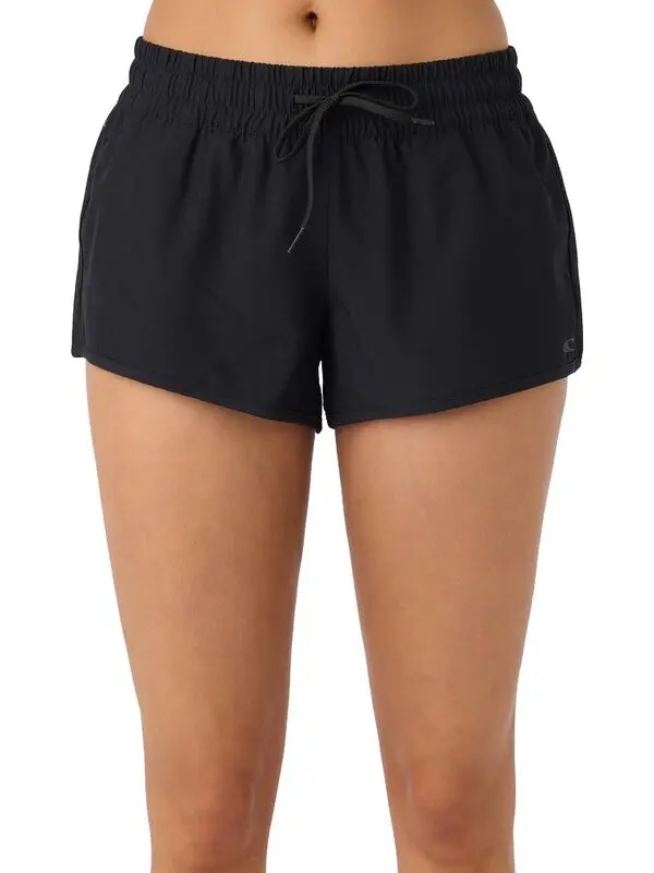 O'Neill Balboa Saltwater Essentials Cover-up Shorts - Black