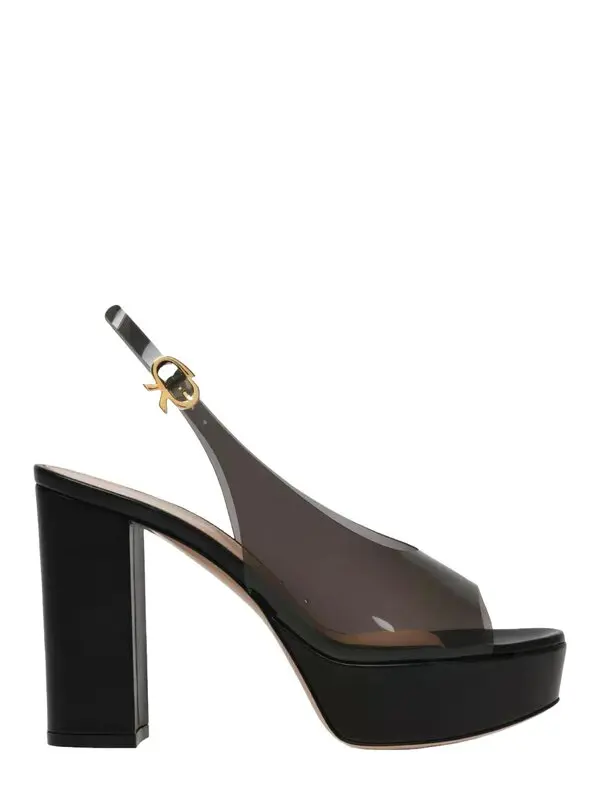 GIANVITO ROSSI 105mm Mindy Sandals - Black