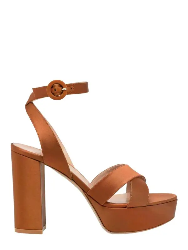 GIANVITO ROSSI 105mm Sabrina Sandals - Brown
