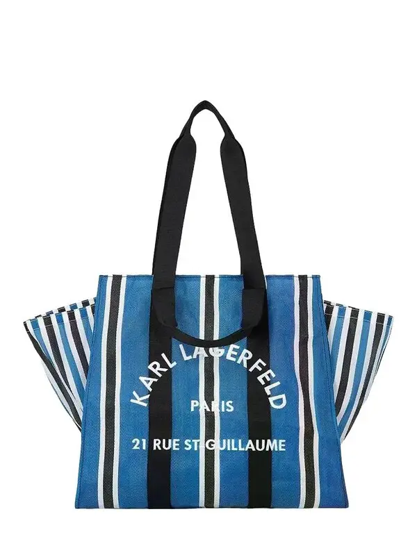 Karl Lagerfeld Large K/rsg Tote Bag - Blue