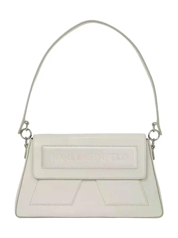Karl Lagerfeld Ikon K Shoulder Bag - Neutrals